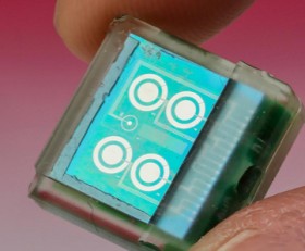 A chip implanted under the skin allows for precise, real-time medical ...